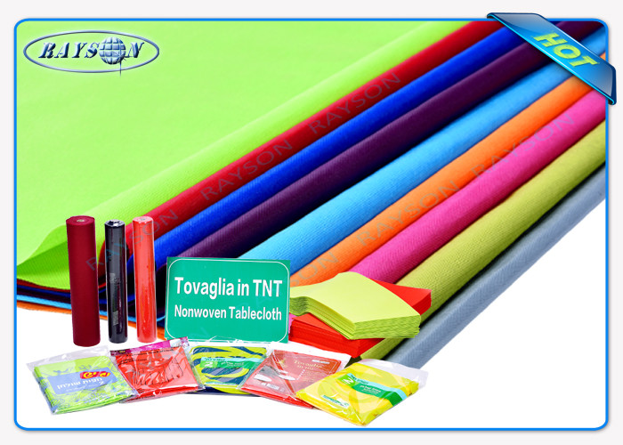 Multi / Panton Colors Spunbond Non Woven Tablecloth Tnt Fabric With ...