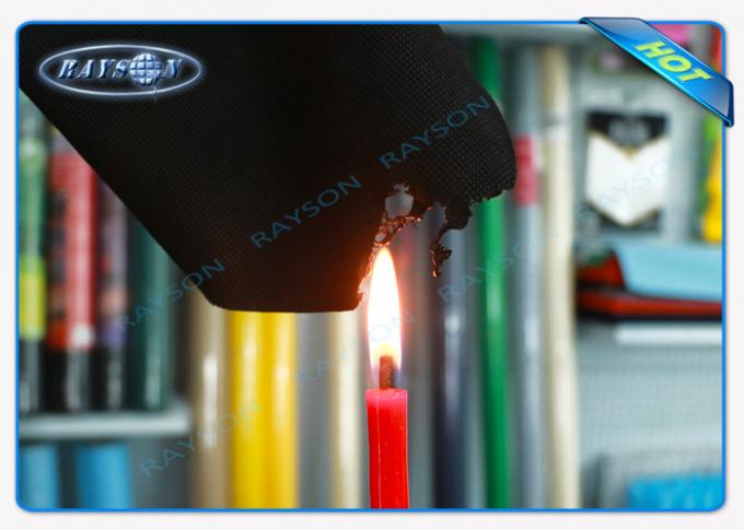 UK Standard Bs5852 Black Flame Retardant Furniture Non Woven Fabric For ...